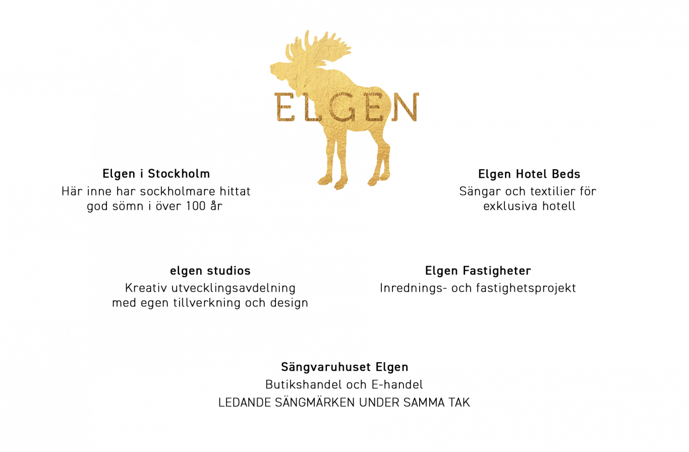 Elgen – Ledande sängmärken under samma tak
